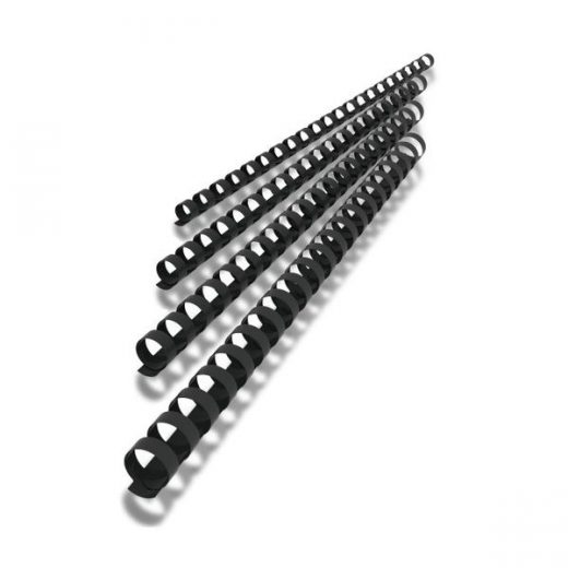 Comb Binding Black Spiral PVC - Complete Supplies